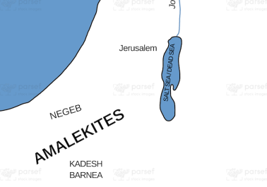 Benjamin’s Territory Map | Bible History Maps